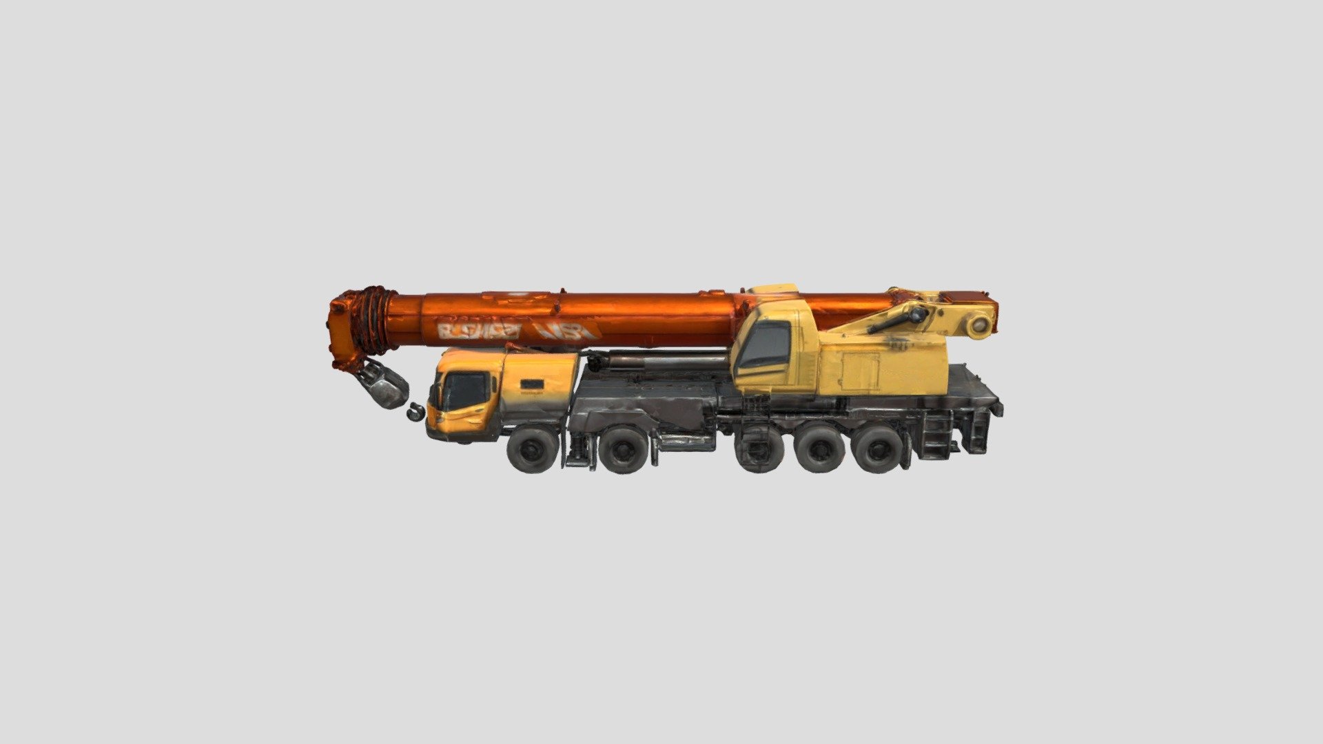 SANY Crane Diagram - 3D model by jettu012345 [7a7d974] - Sketchfab