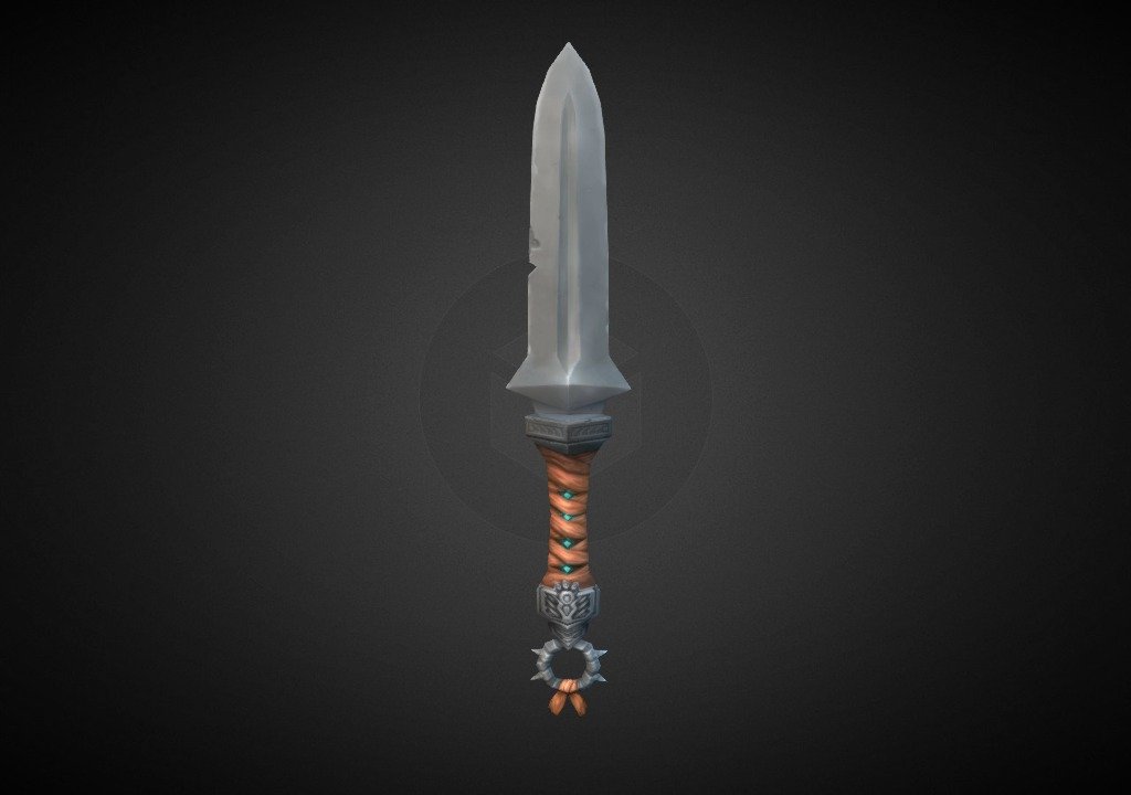 Dagger - 3D model by kiwoong_jang [7a83fea] - Sketchfab
