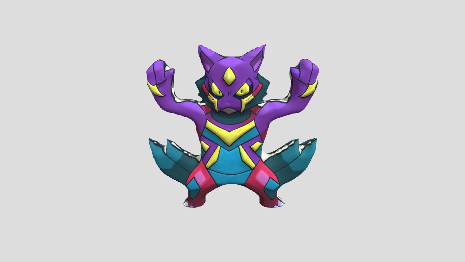 Pokemon Goal 337 - Download Free 3D model by klrxyz [7a84bf5] - Sketchfab