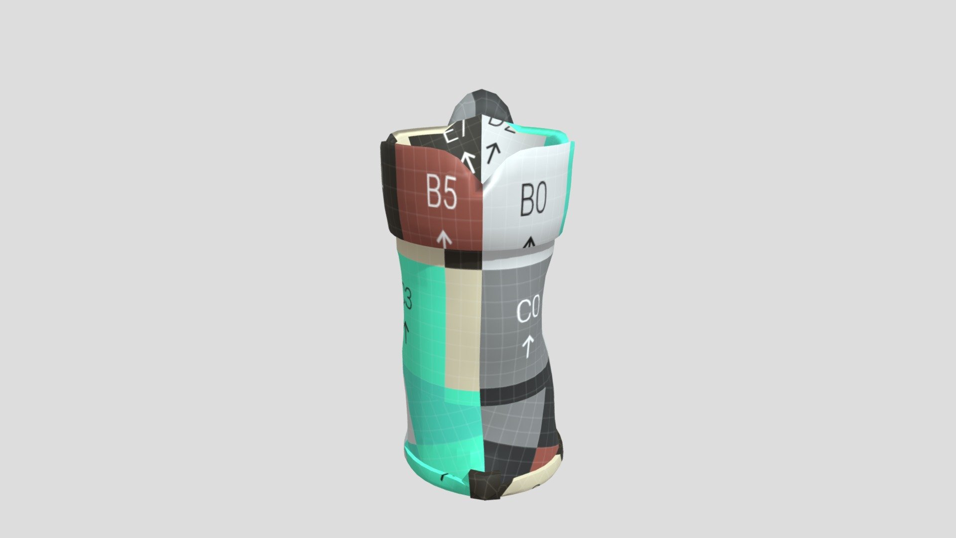 Boot unwrapped - 3D model by MaddeLegland [7a85703] - Sketchfab