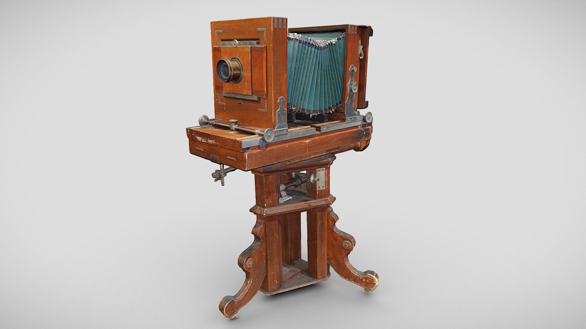 Ateljeekamera 1900-luvun alusta, atelier camera - 3D model by Vapriikki ...