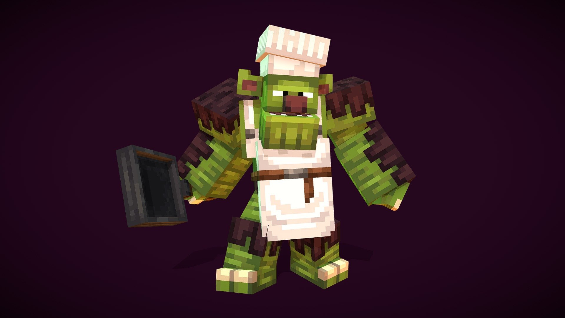 Goblin chef - 3D model by V-Artistry (@Vahlgoul) [7a88974] - Sketchfab