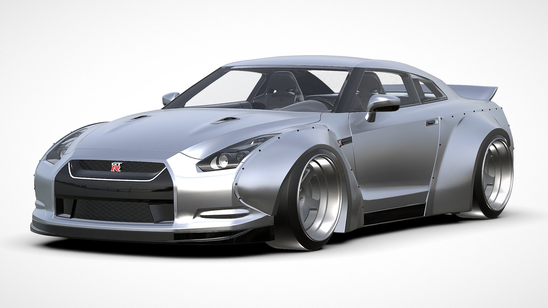 Nissan GT-R - Buy Royalty Free 3D model by NLM (@NLM-Group) [7a89356 ...