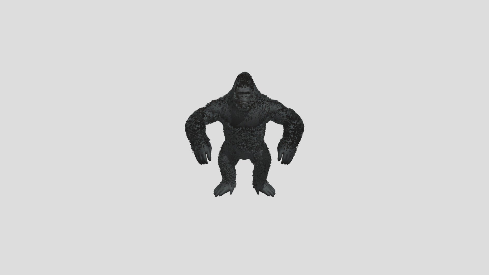 king kong (c4d animation) - Download Free 3D model by ...