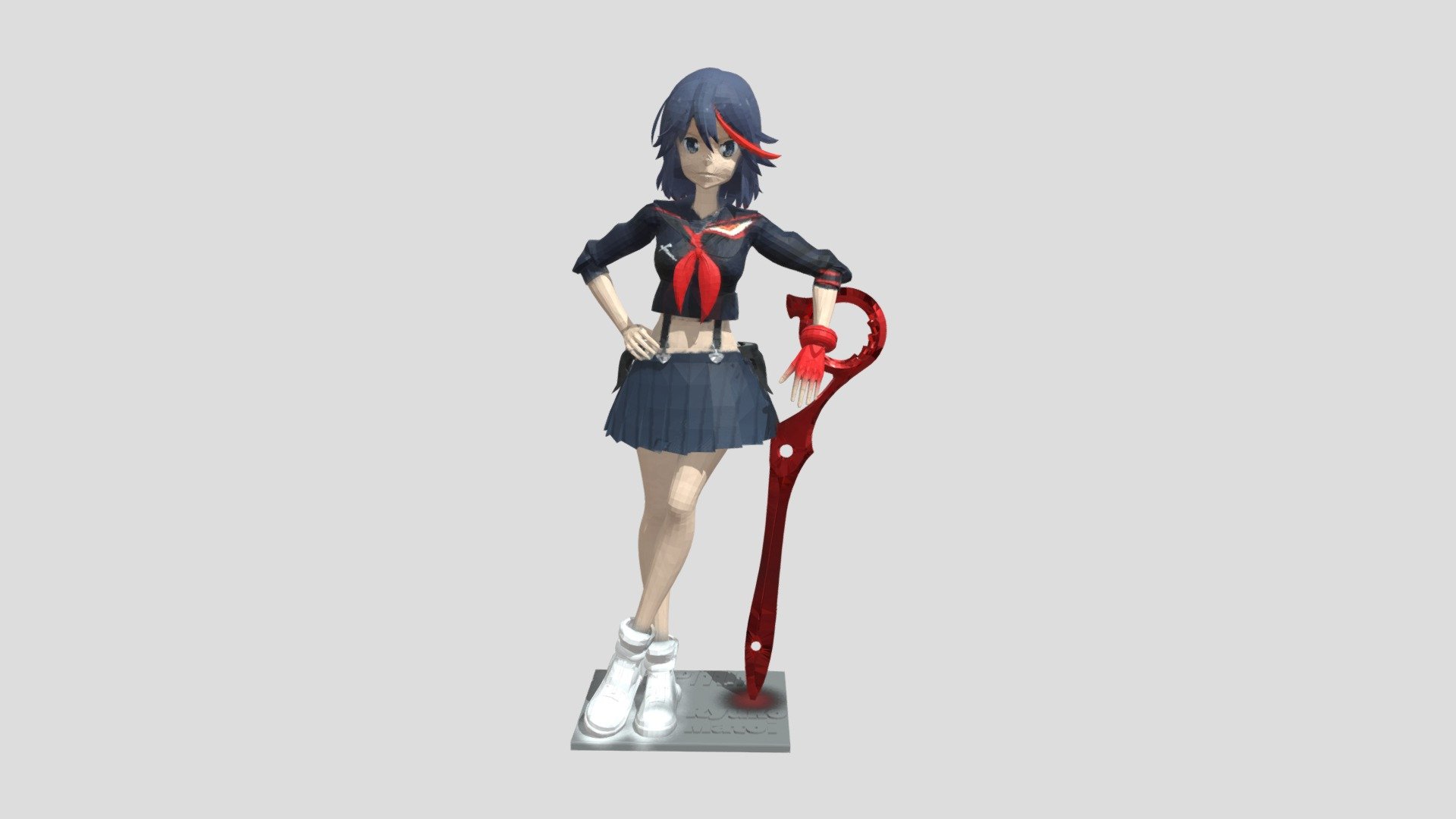 Ryuko - Download Free 3D model by danigamer495channel [7a8a5b9] - Sketchfab