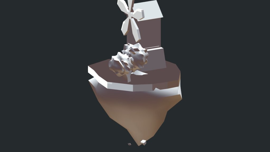Low-poly-mill - 3D model by moicon [7a8c3ef] - Sketchfab