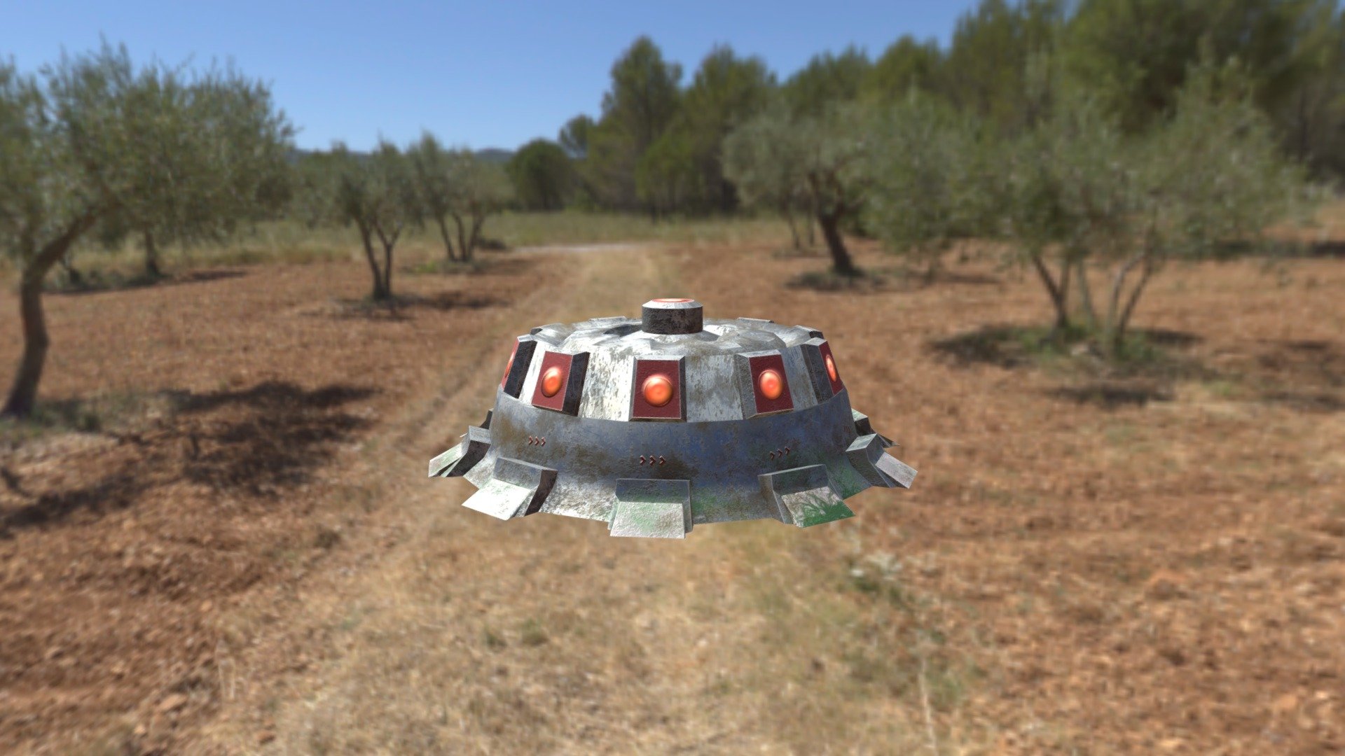 Landmine - 3D model by phyrak [7a8cd8d] - Sketchfab