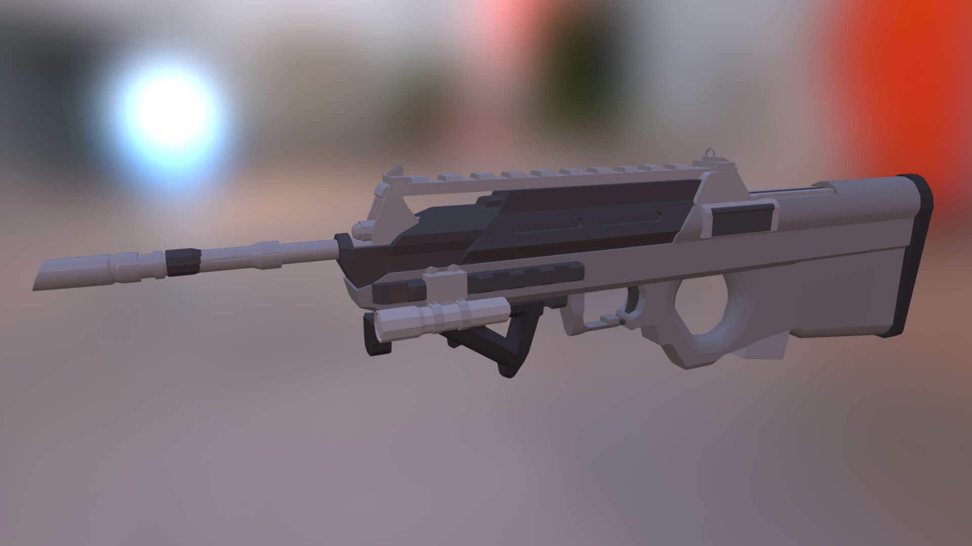 DS94 Sci Fi Assault Rifle - 3D model by Choczy [7a8f8e8] - Sketchfab