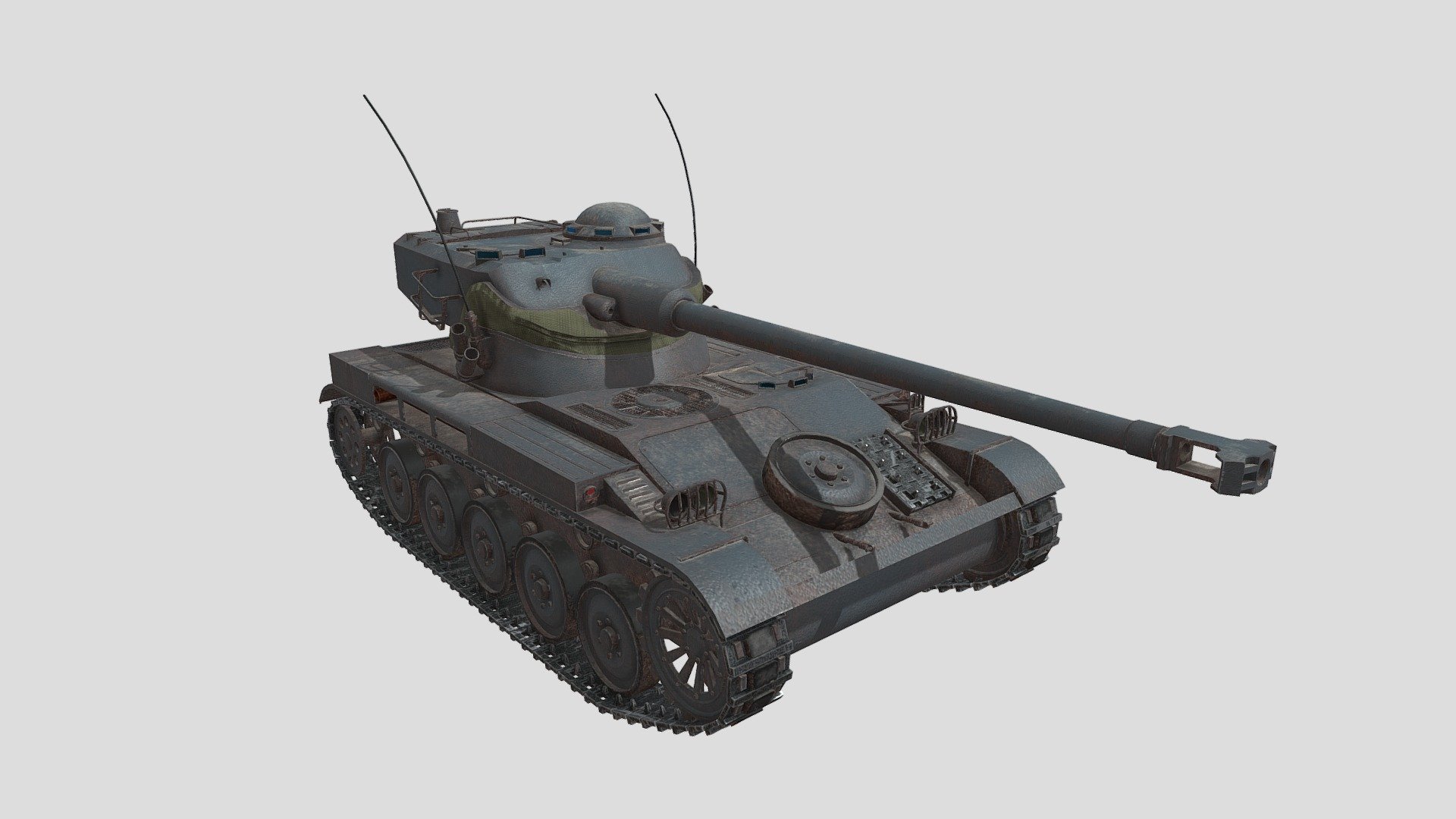 AMX-13 - 3D model by AppelPL [7a8fd95] - Sketchfab