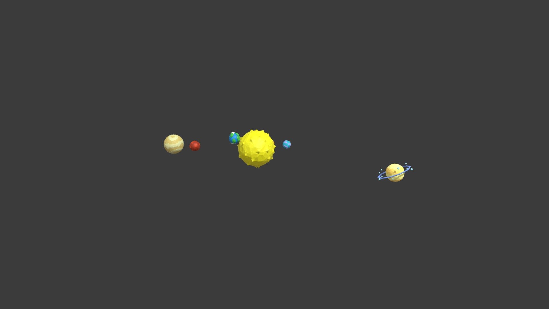Solar system - 3D model by zmeyuka_gorgonovna [7a90727] - Sketchfab