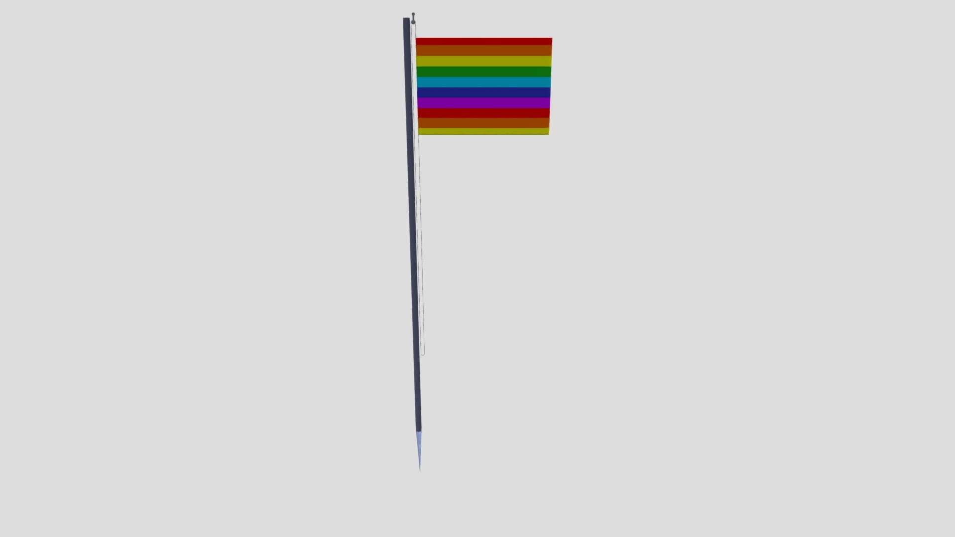 flag of pride and rainbows - Download Free 3D model by imaonion ...