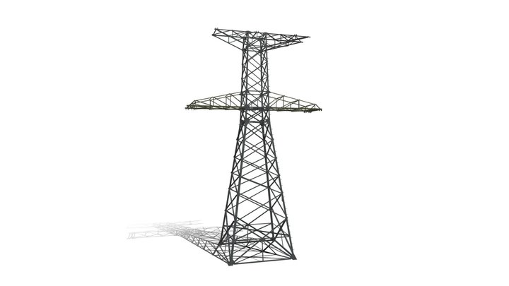 Power-line 3D models - Sketchfab