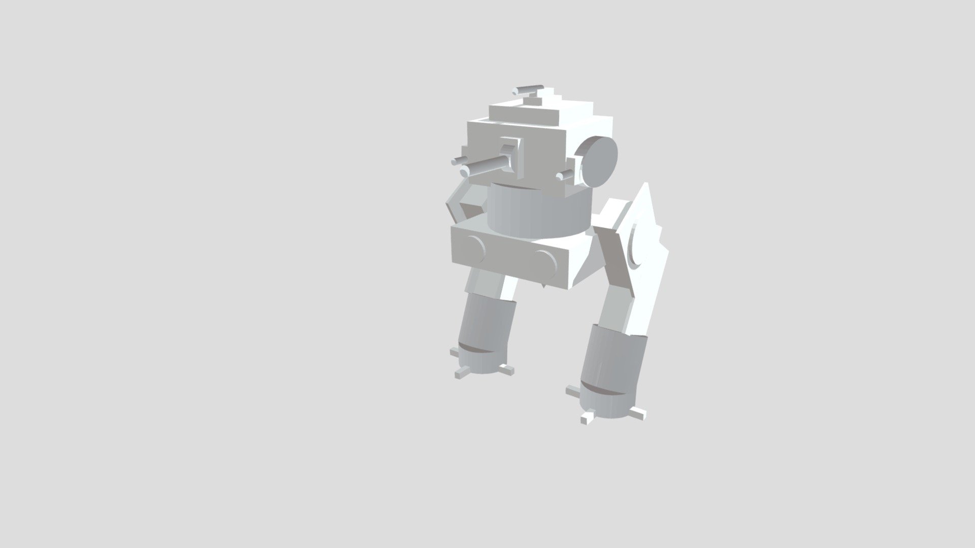 Mech - 3D model by cponthieux [7a93f65] - Sketchfab