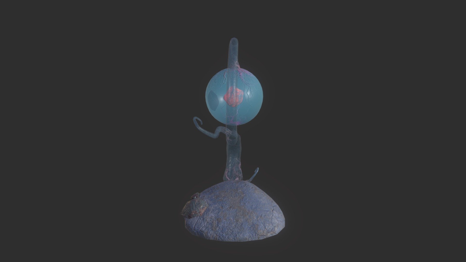 Alien Plant - 3D model by jackboland [7a94805] - Sketchfab