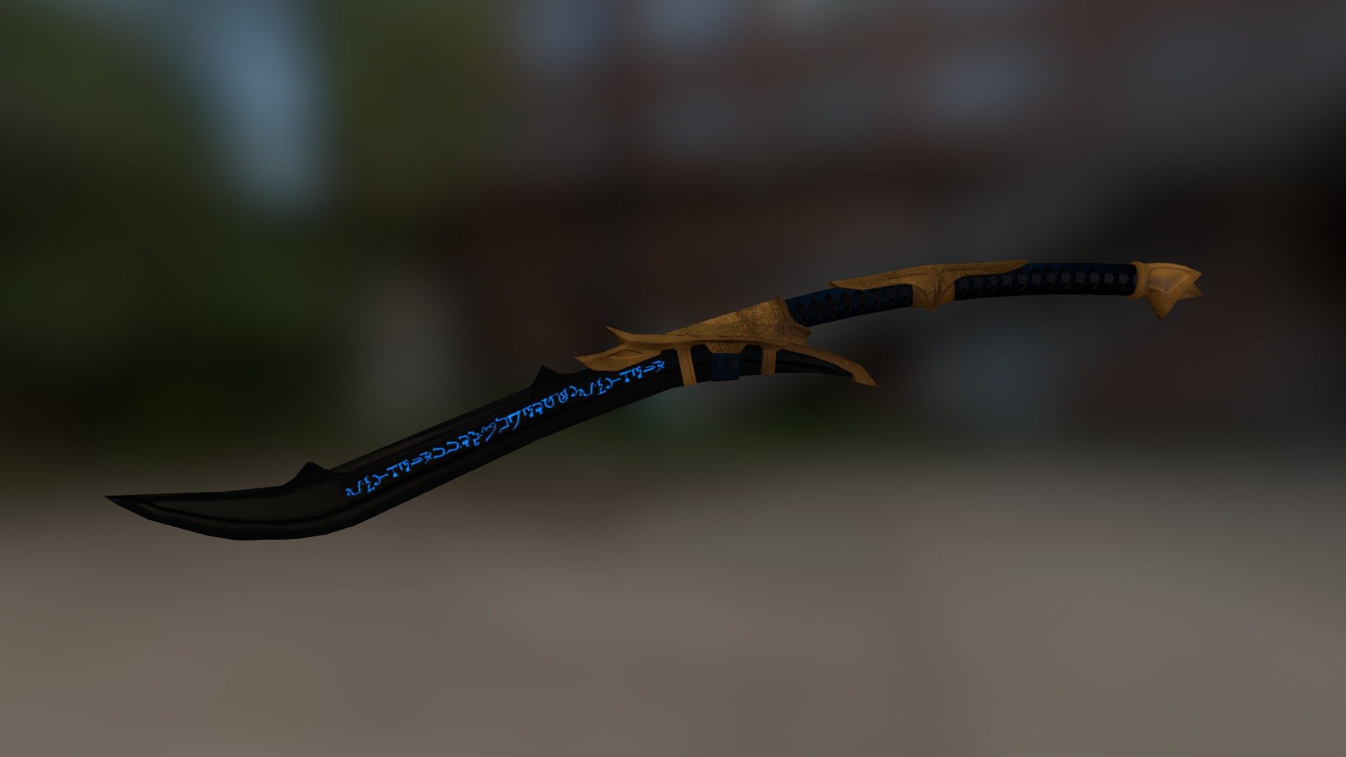 Mithrodin Sword - 3D model by mjeruzal [7a95a37] - Sketchfab
