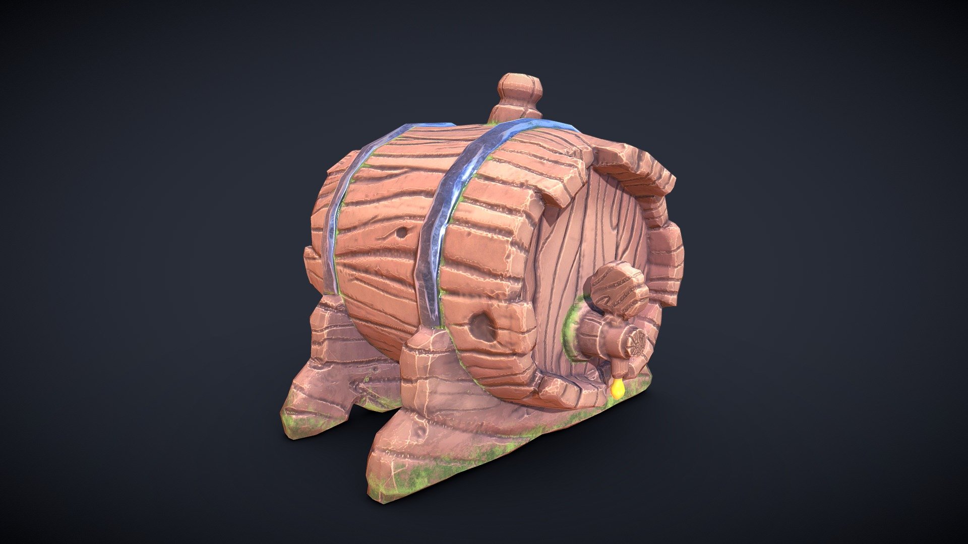 Stylized Barrel - Buy Royalty Free 3D model by gabshega [7a97442 ...