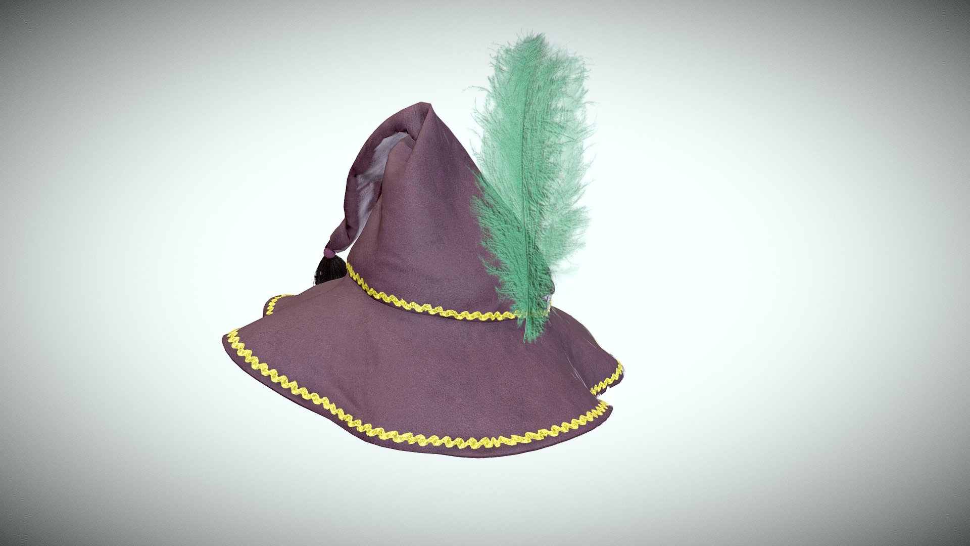Hat #3 from a traditional engraving - Download Free 3D model by Mariia ...