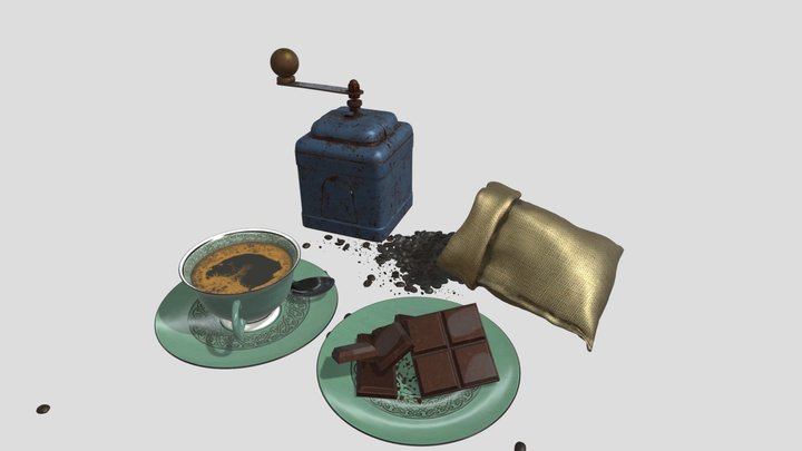 Coffee 3D models - Sketchfab