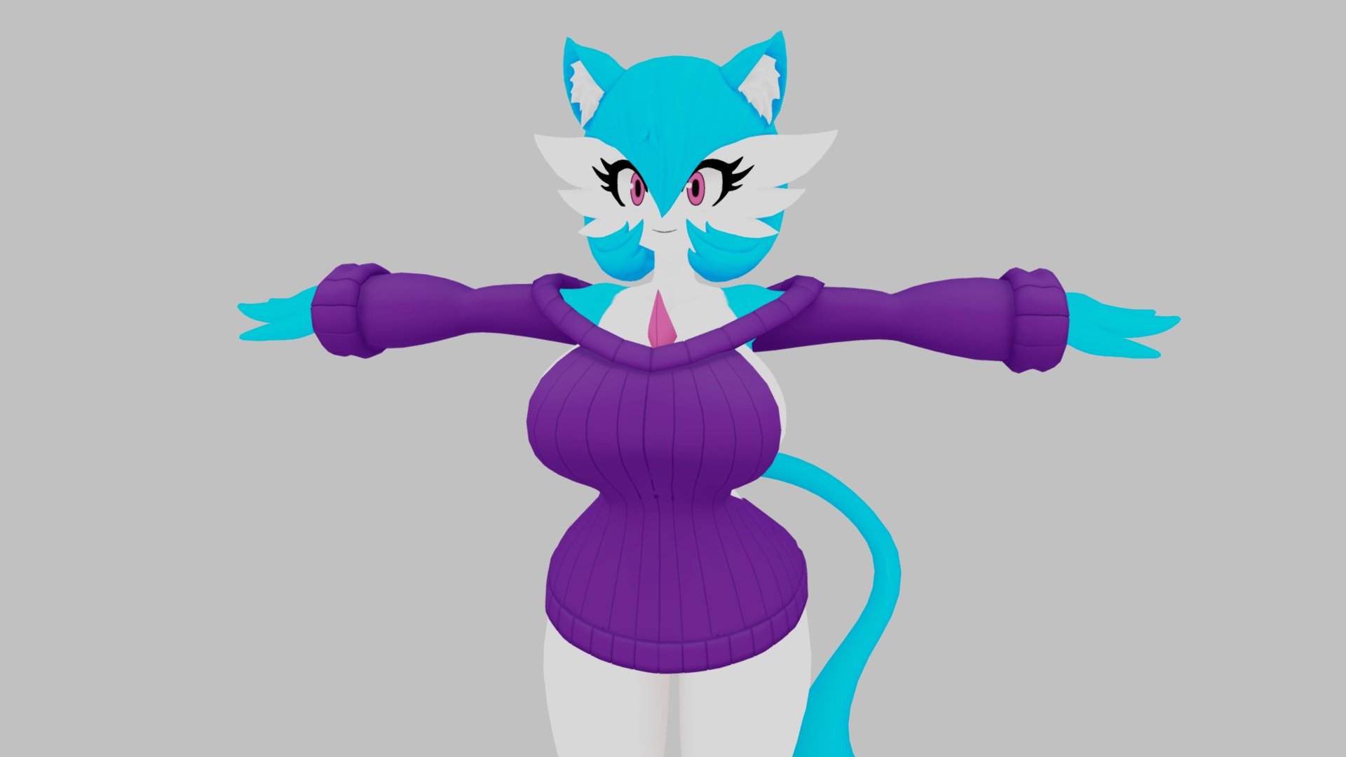 Cat voir Gardevoir - Download Free 3D model by Meme bonfie ...