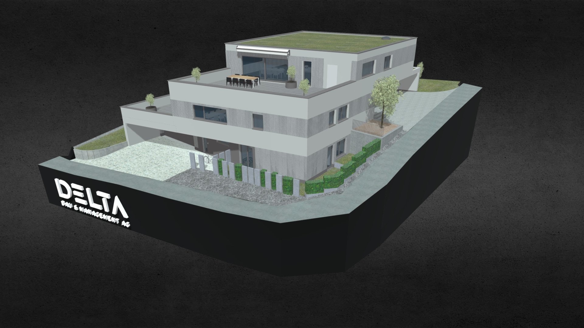 Roggwil Haus DELTA - 3D model by LF.Architekten [7a99e84] - Sketchfab