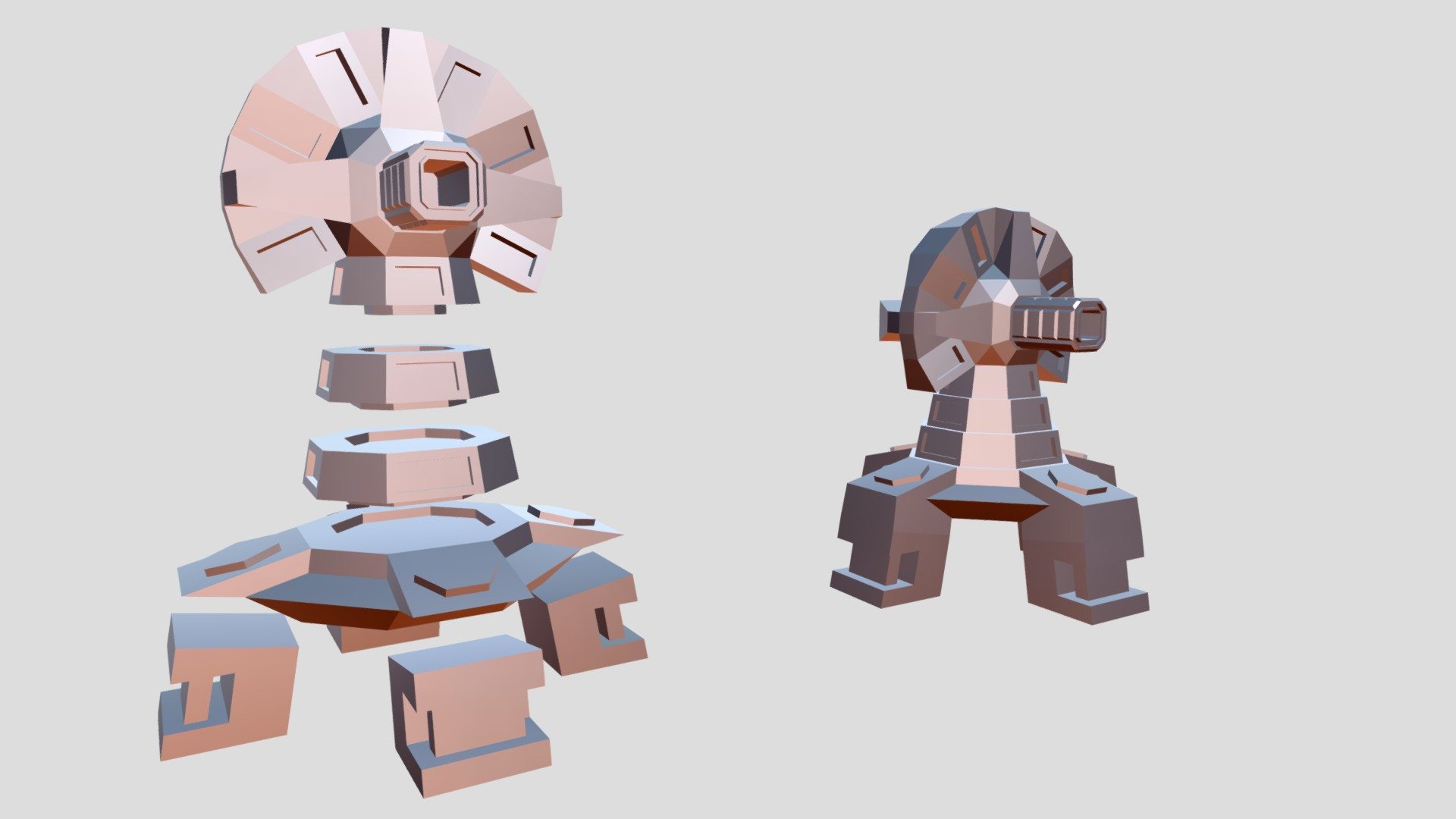 ANCIENT TECH TURRET - Download Free 3D model by Trockk (@Timrockk ...