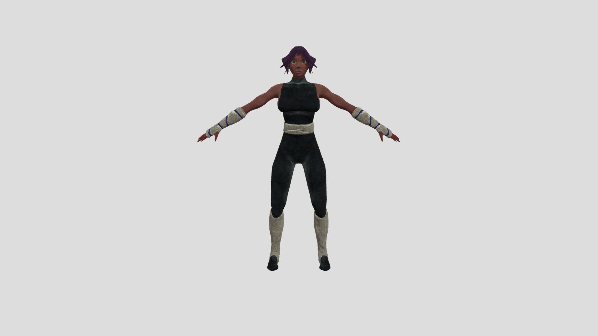 Bleach - Yoruichi Shihouin - 3D model by Kenny Smith (@kennyasmith ...