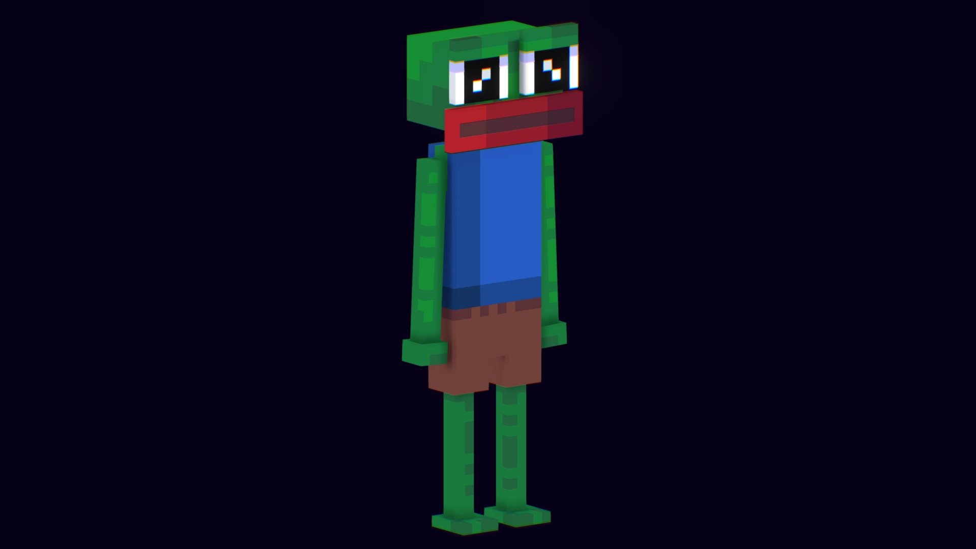 Peepo - 3D model by did (@PixelHuggy) [7a9d522] - Sketchfab