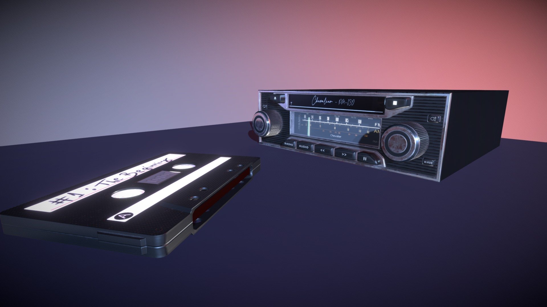 RadioCar_Mounted - 3D model by Deny.Shima [7aa04e9] - Sketchfab