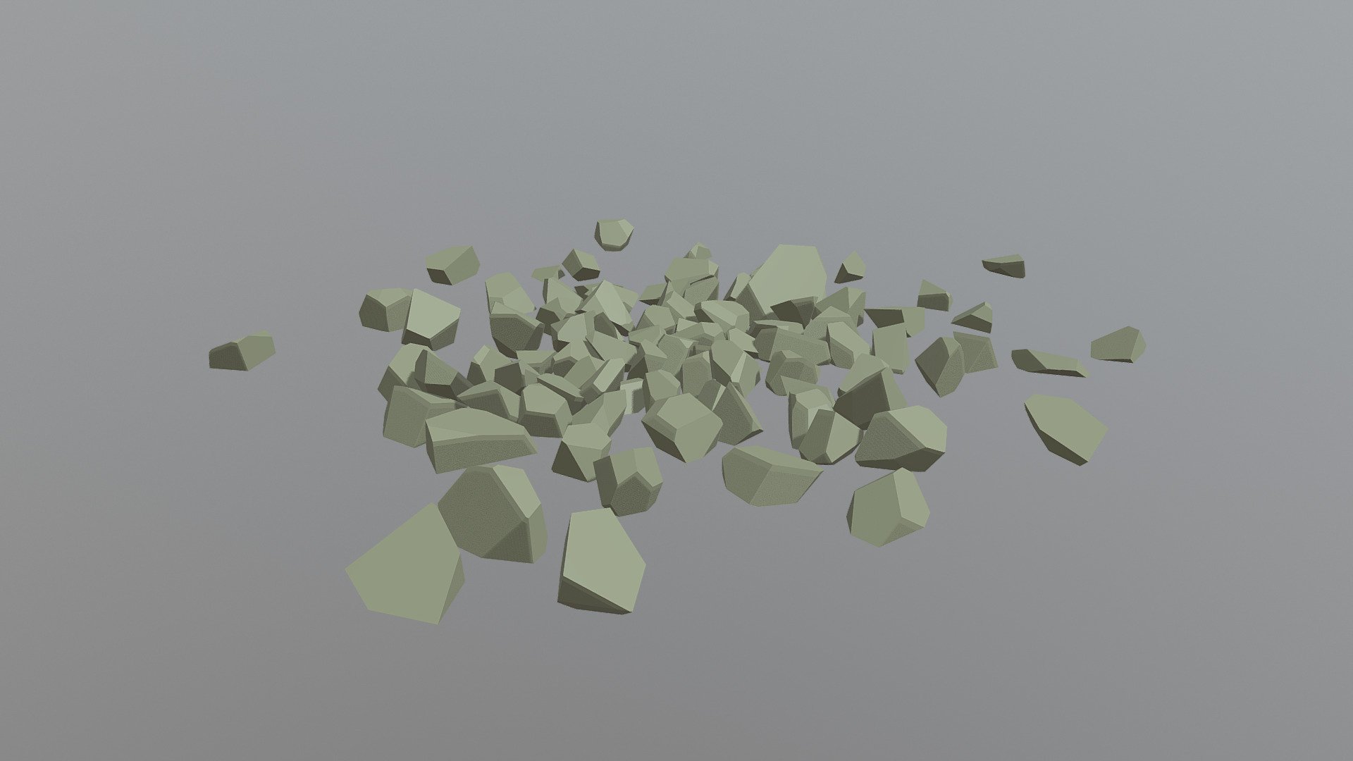 Stone Debris - Download Free 3D model by Bull studios (@dzemalmclaren ...