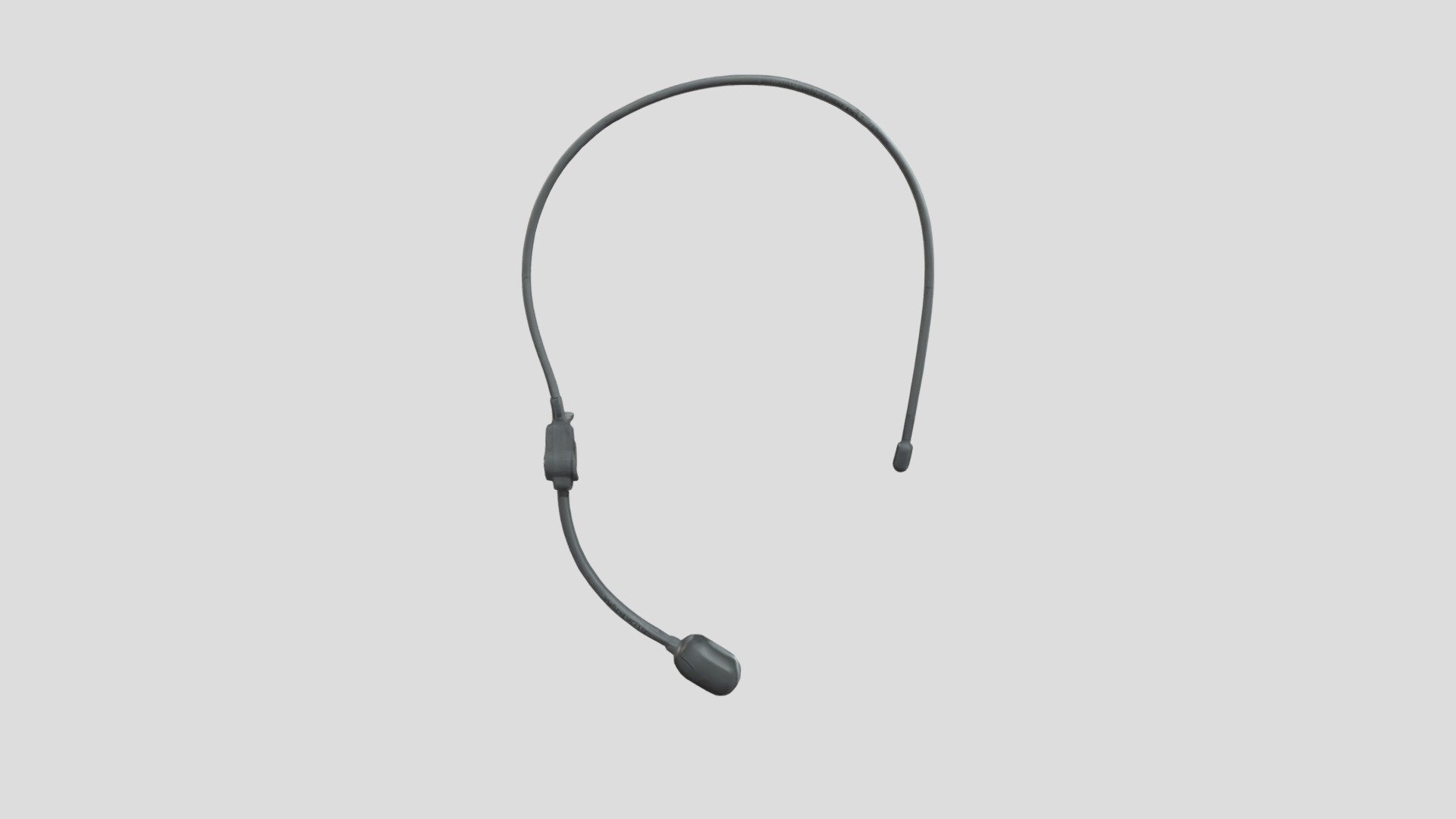 Headset Microphone - 3D model by erj175 [7aa302f] - Sketchfab