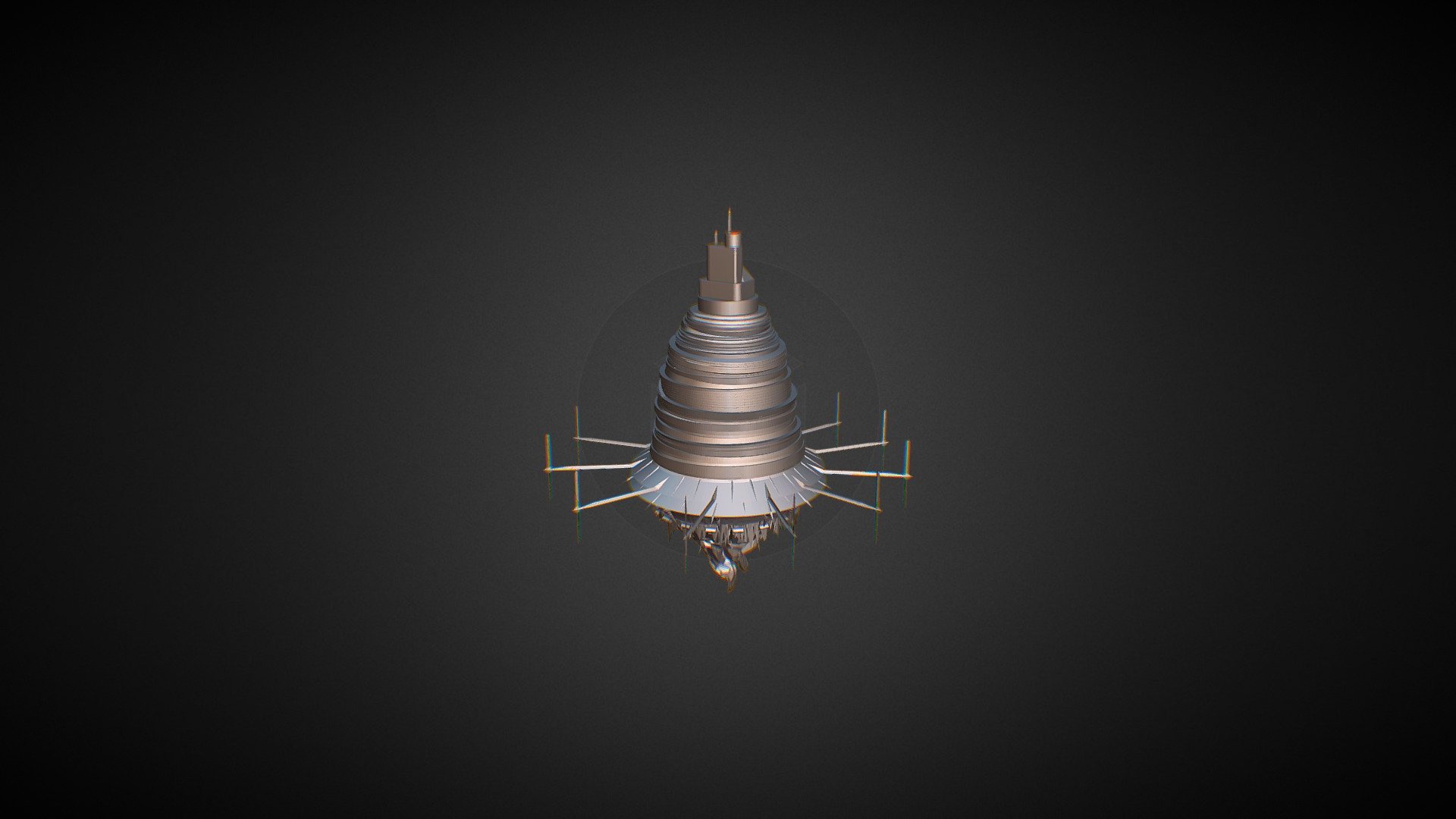 Aincrad(SAO)Sword Art Online - 3D model by Alexander M ...