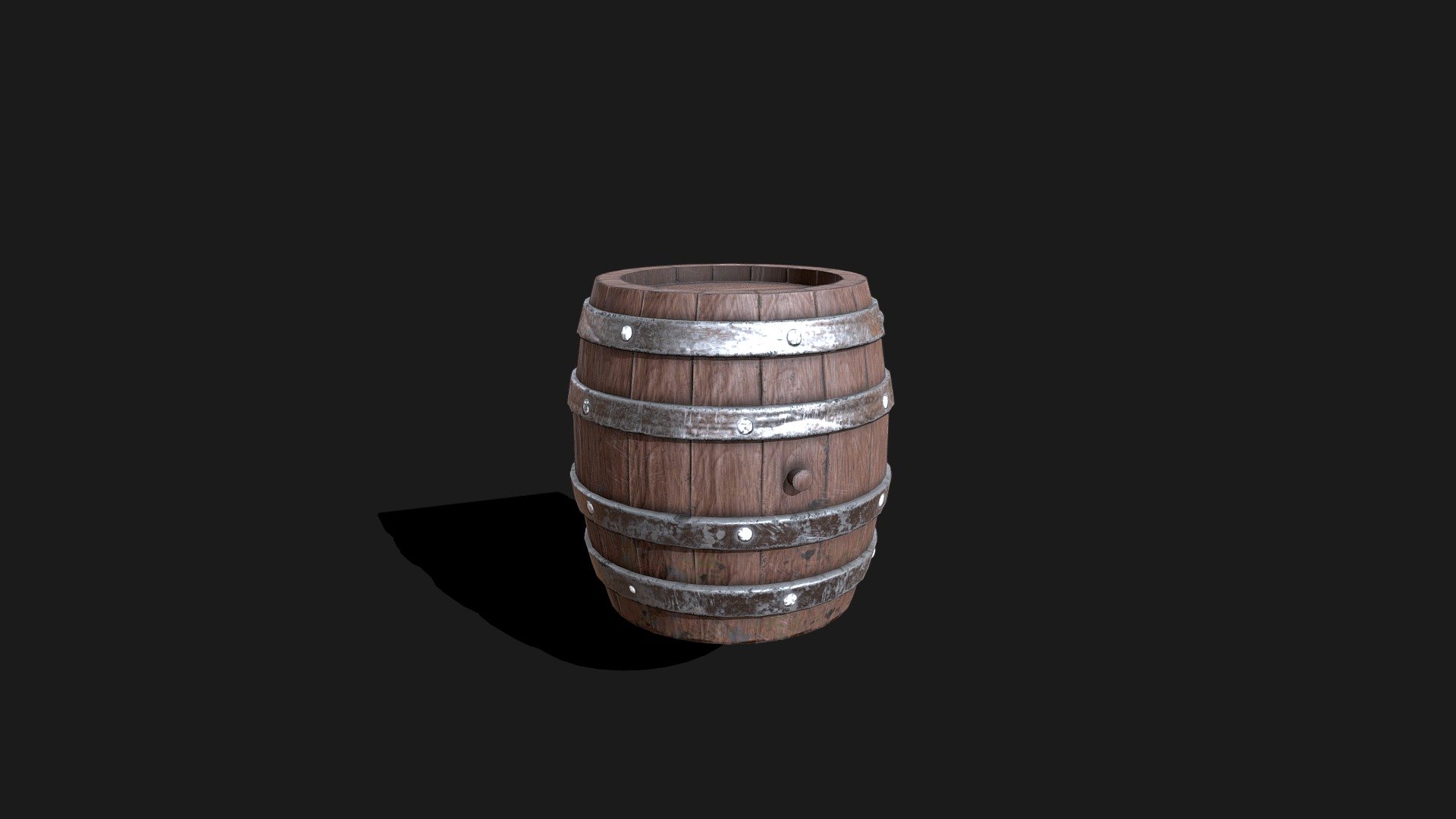 Barrel low poly - Buy Royalty Free 3D model by Nataliia_Ch [7aa4742 ...