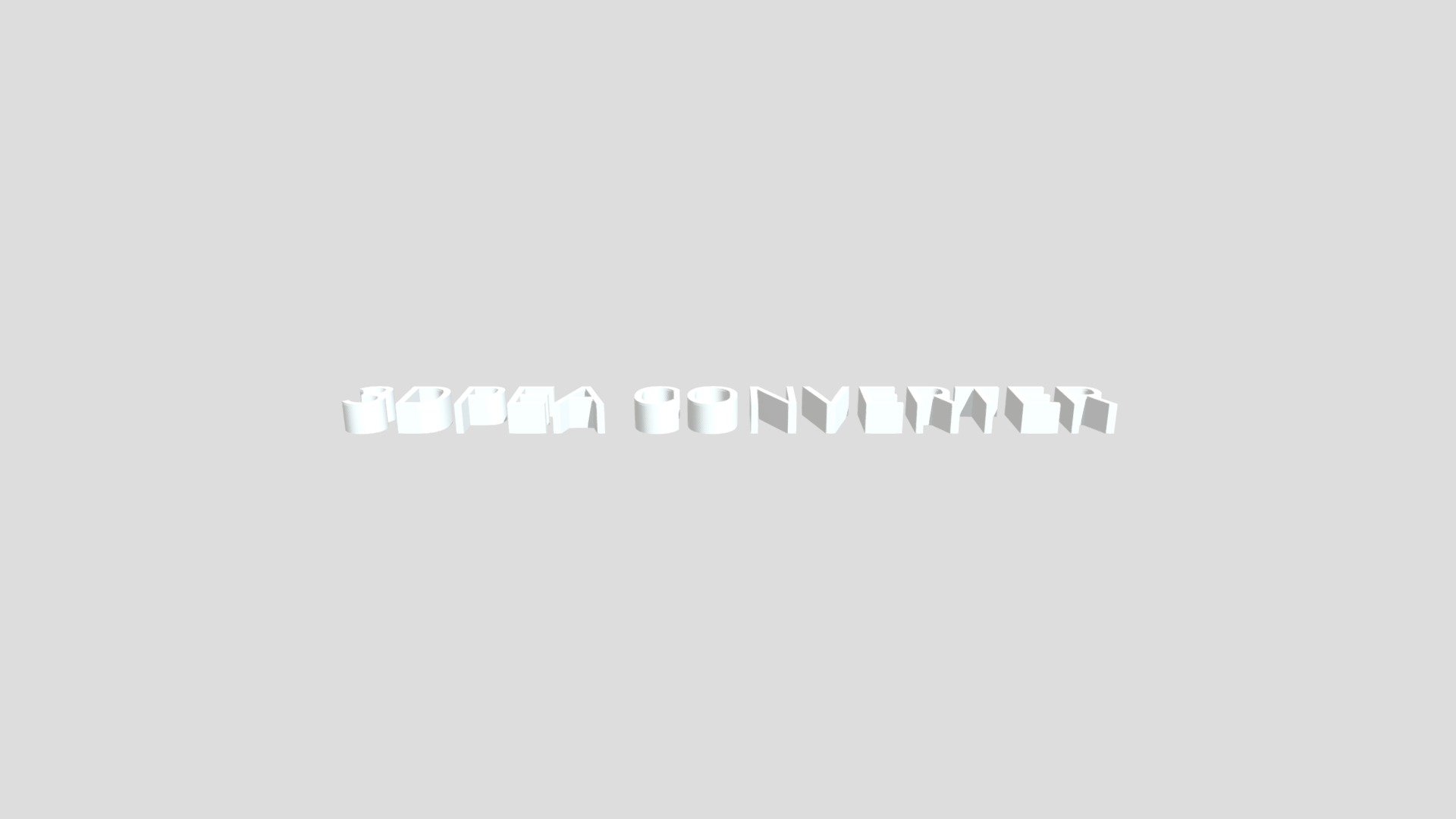 3dpea com-text to stl - generate 3D Logos - Download Free 3D model by ...