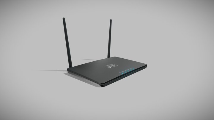 Router 3D models - Sketchfab