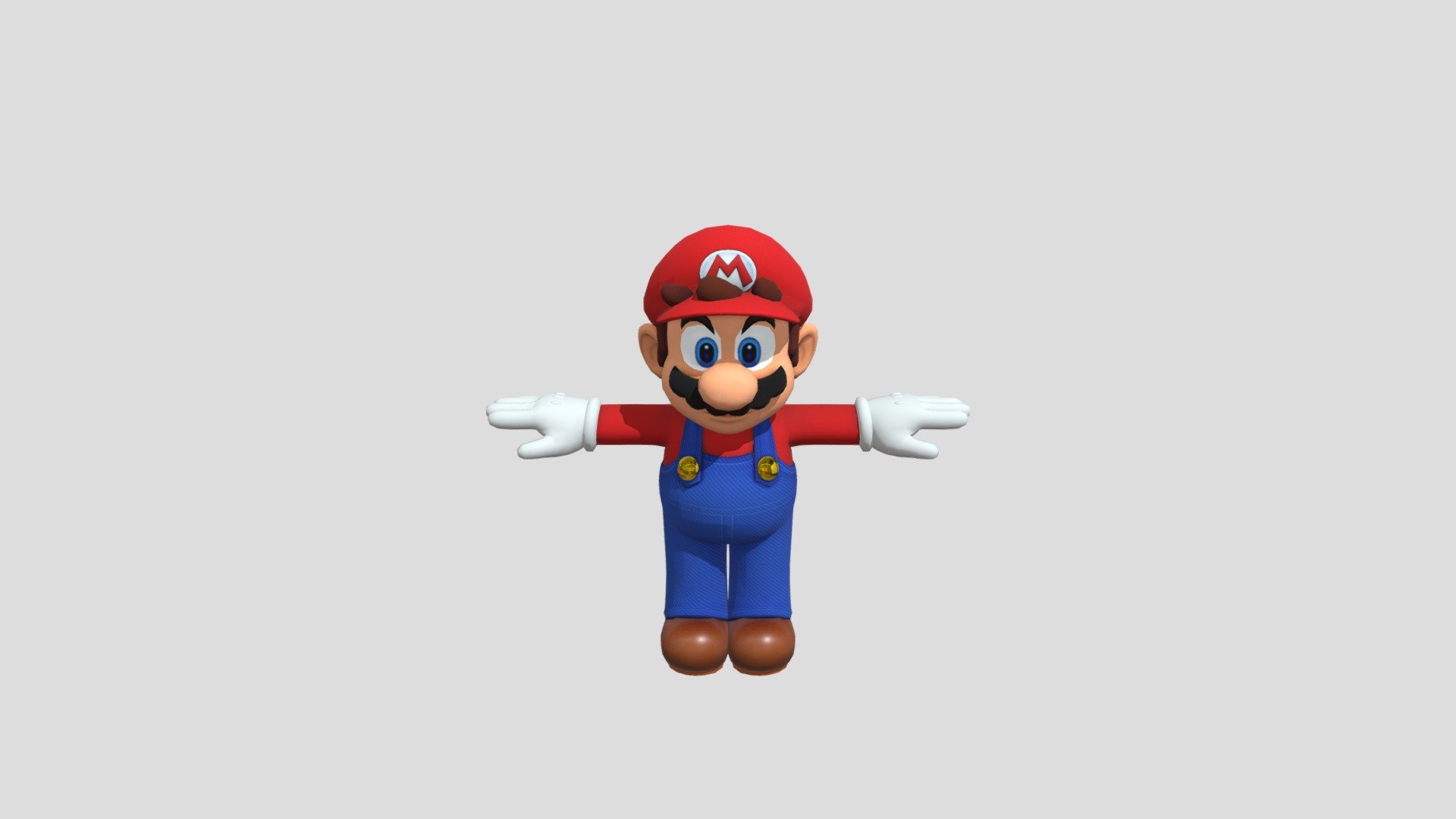 Mario - Download Free 3D model by reeddakaree [7aaafc6] - Sketchfab