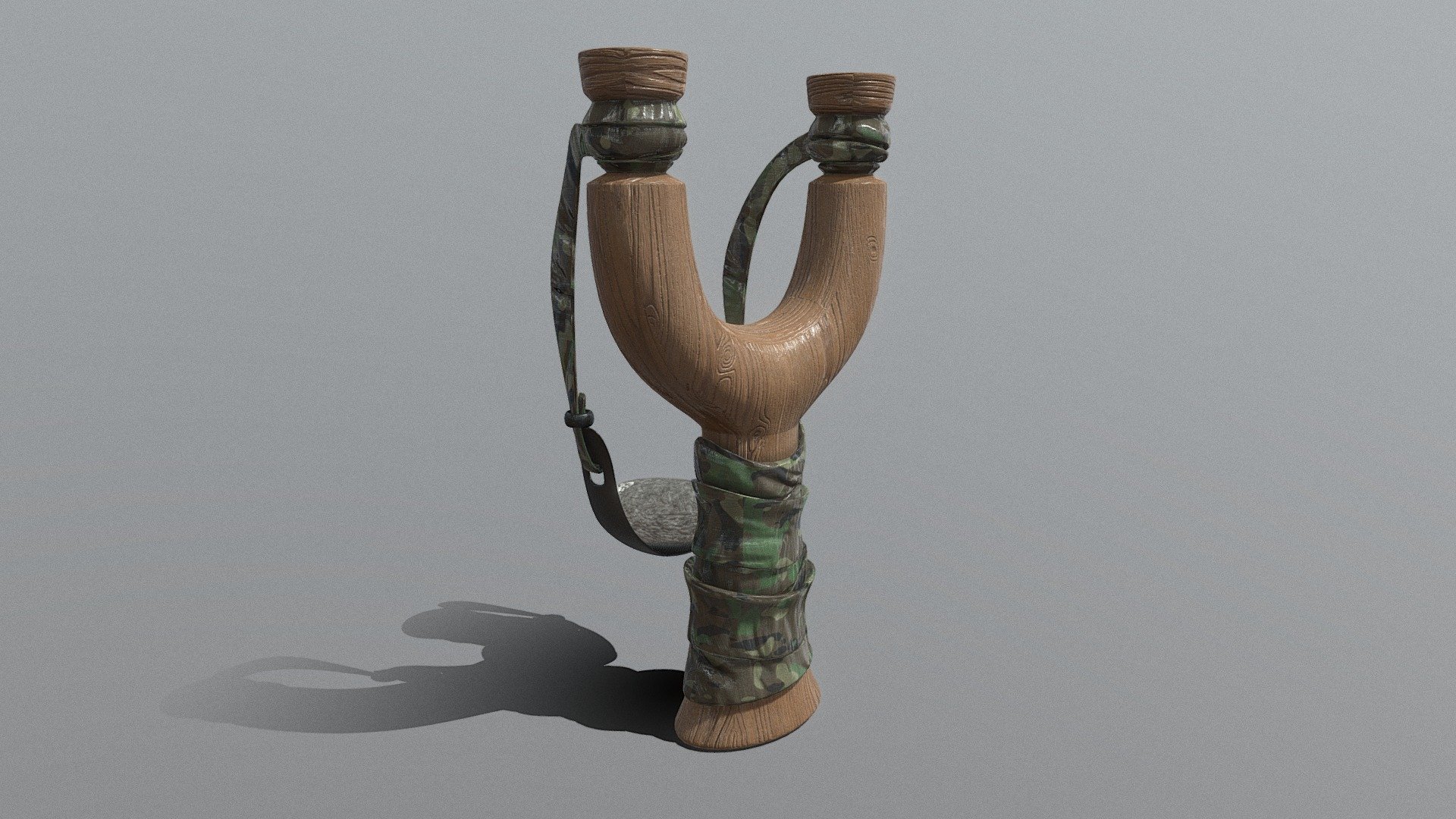 Slingshot - 3D model by khanhkon [7aab20b] - Sketchfab