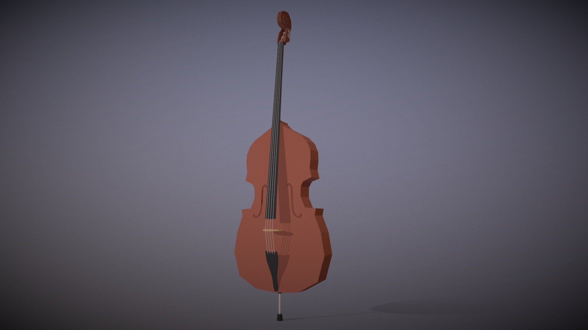 Double Bass - Download Free 3D model by AlpacPoly [7aac277] - Sketchfab