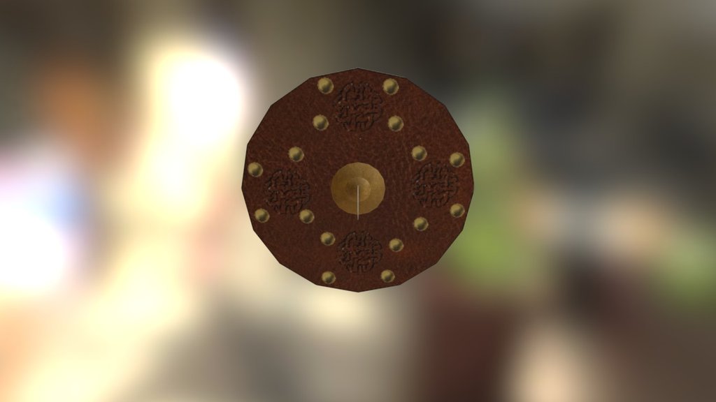 Scottish Leather Targe - 3D model by Mr.Luso (@mancom37) [7aacb50 ...