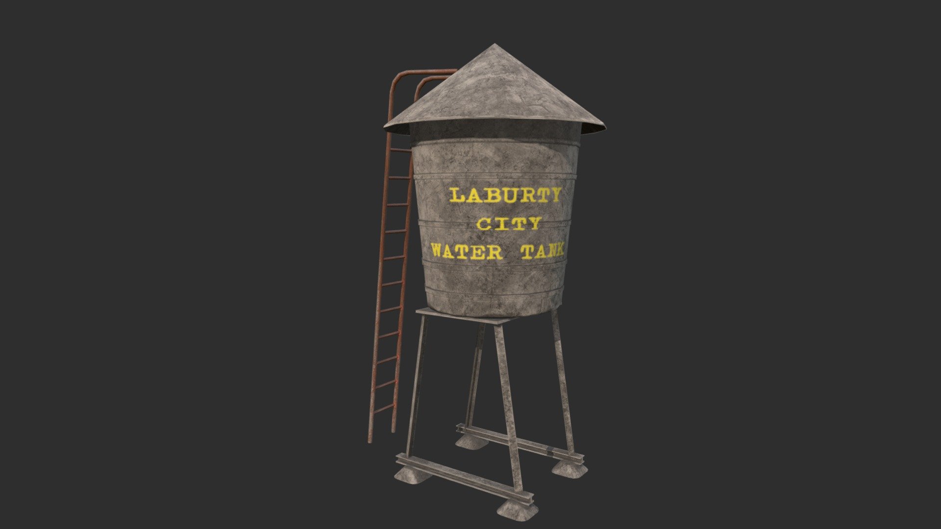 Water Tank - Download Free 3D model by sheharyar3dartist [7aace10 ...