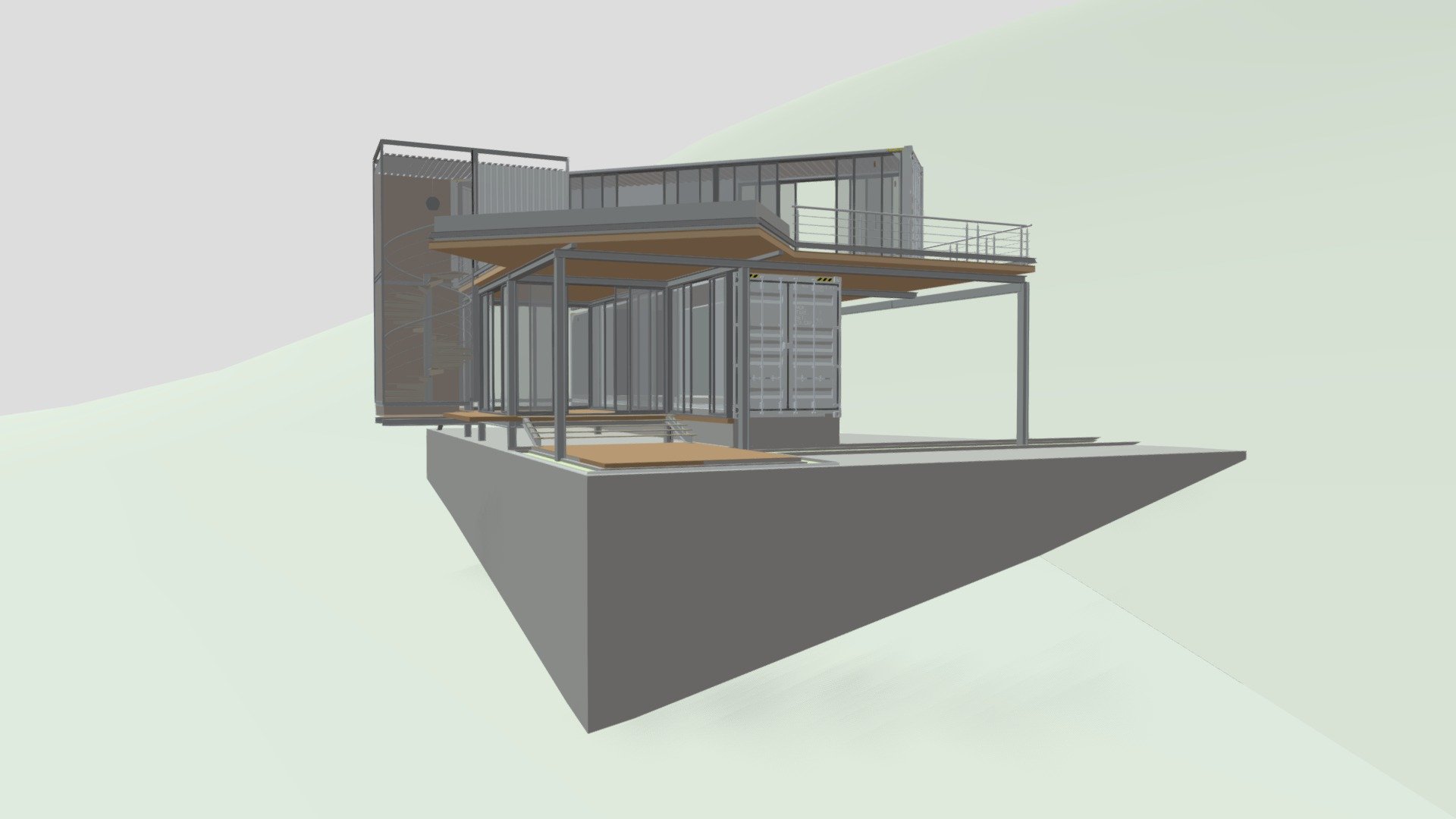 Centrovisitantes_Funicular_MariannaLongoria - Download Free 3D model by ...