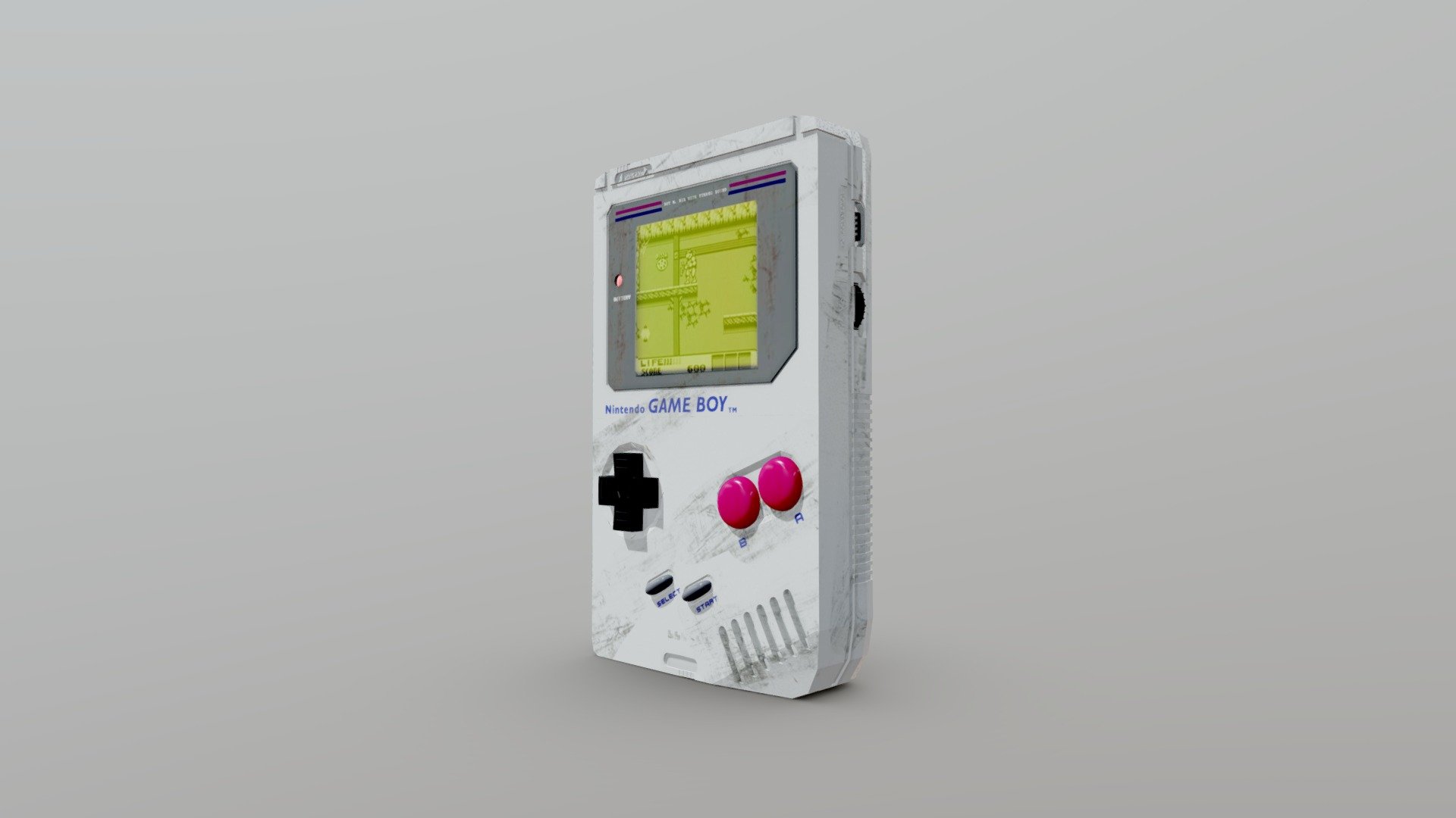 gameboy classic - 3D model by armytakeone [7ab2677] - Sketchfab