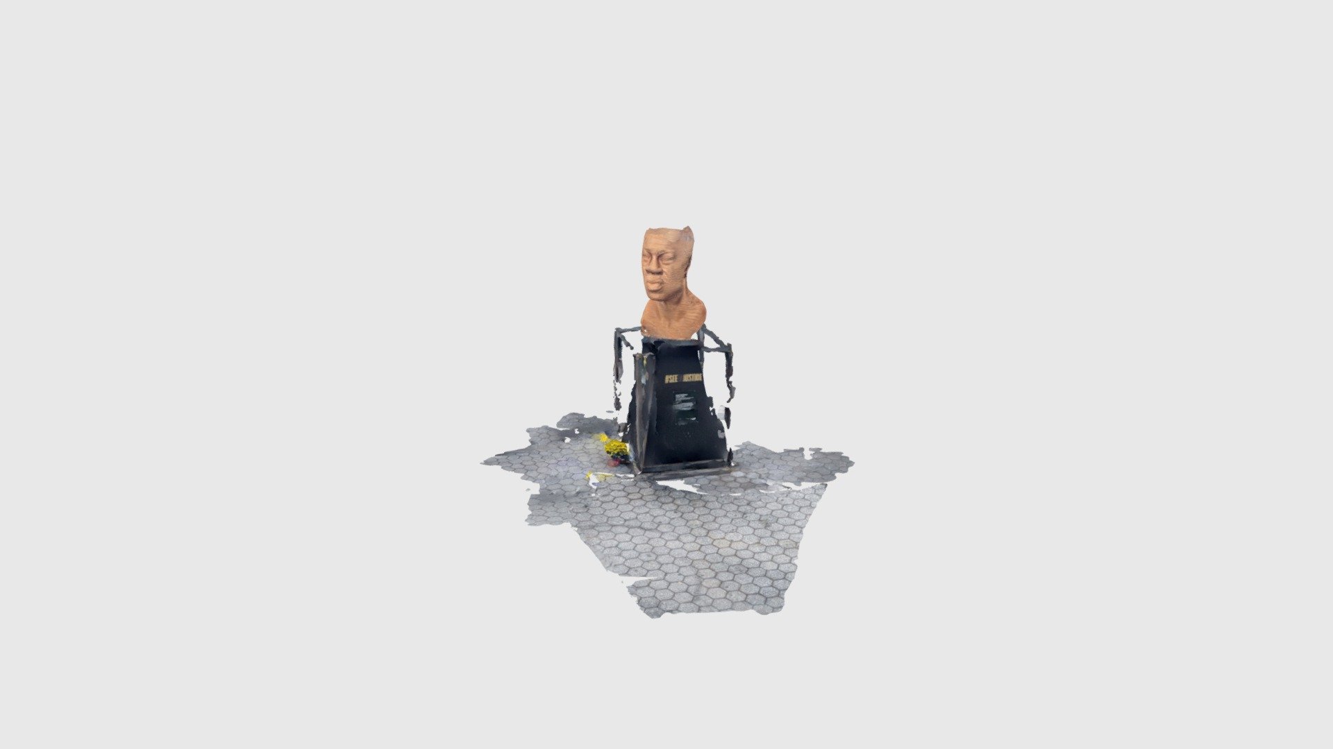 George Floyd sculpture union sq NYC - Download Free 3D model by ...
