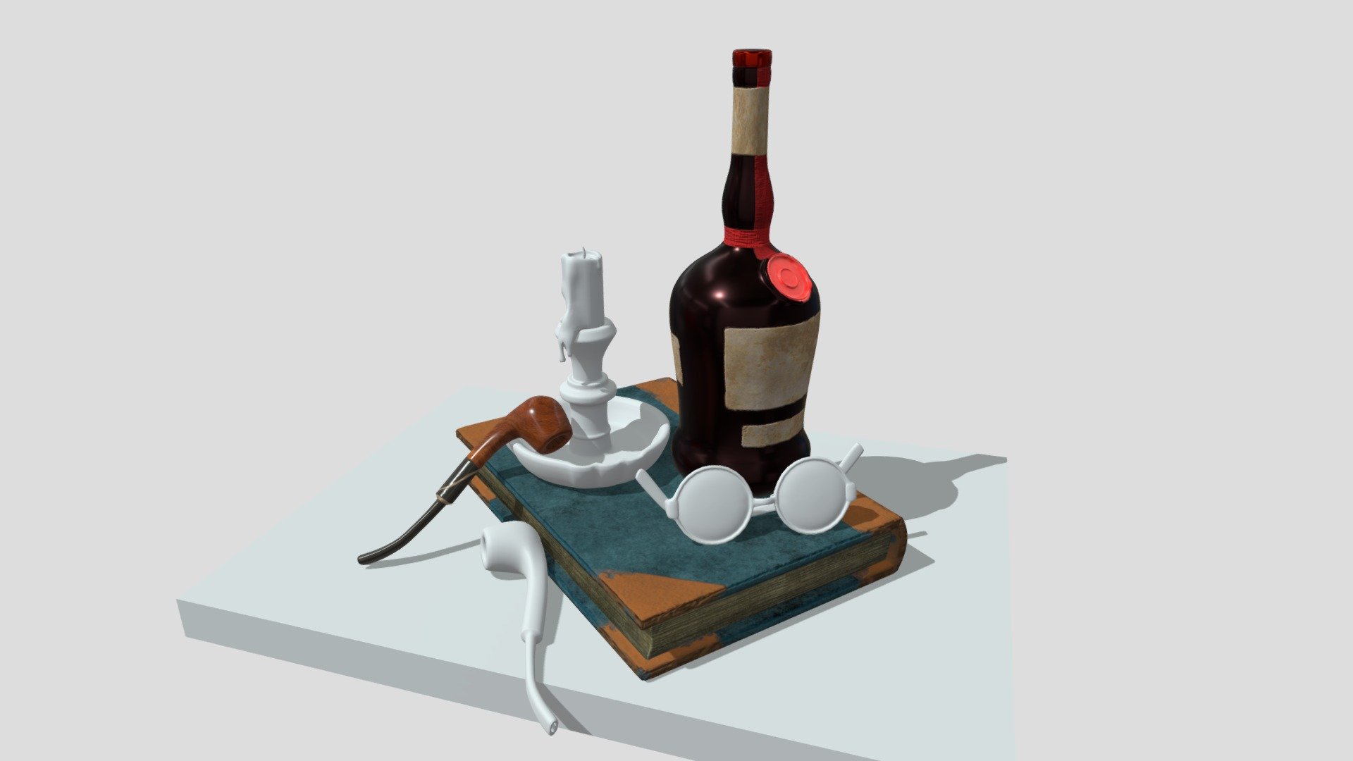 still life scene - 3D model by Adriana Andrejeva (@dran-a) [7ab3c7e ...