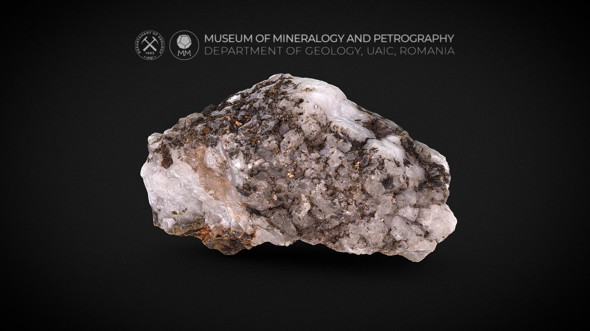 Segregation Quartz - 3D model by Museum of Mineralogy and Petrography ...
