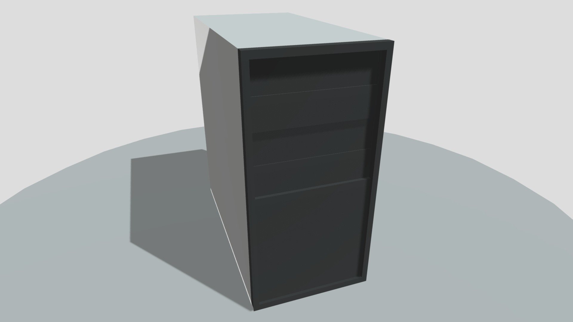 Low-Poly Computer Case - Download Free 3D model by Ovenproofmeteor ...