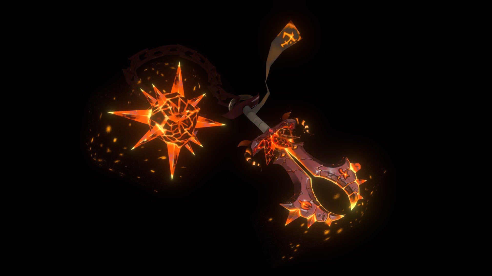 Lava Chainsword - Download Free 3D model by Julien Schoots ...