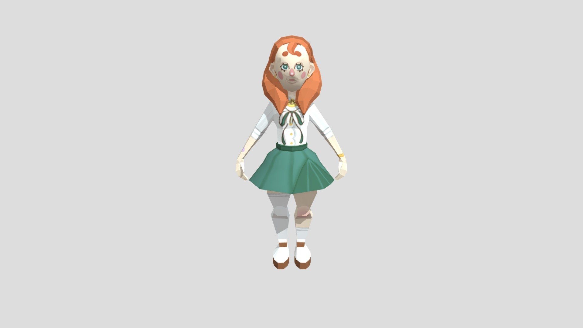 Brigid Model - Floral Apocalypse - 3D model by bibeals [7abb7b8 ...