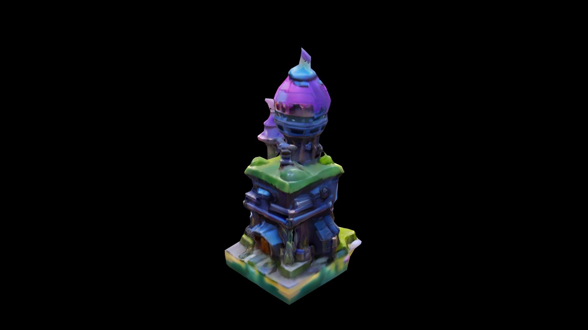 Tower Fall RTS building 16980d0c-df29-4070-8819- - Download Free 3D ...