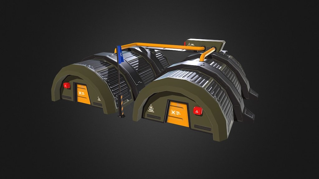 RTS Barracks - Download Free 3D model by Sabri Ayeş (@sabriayes ...