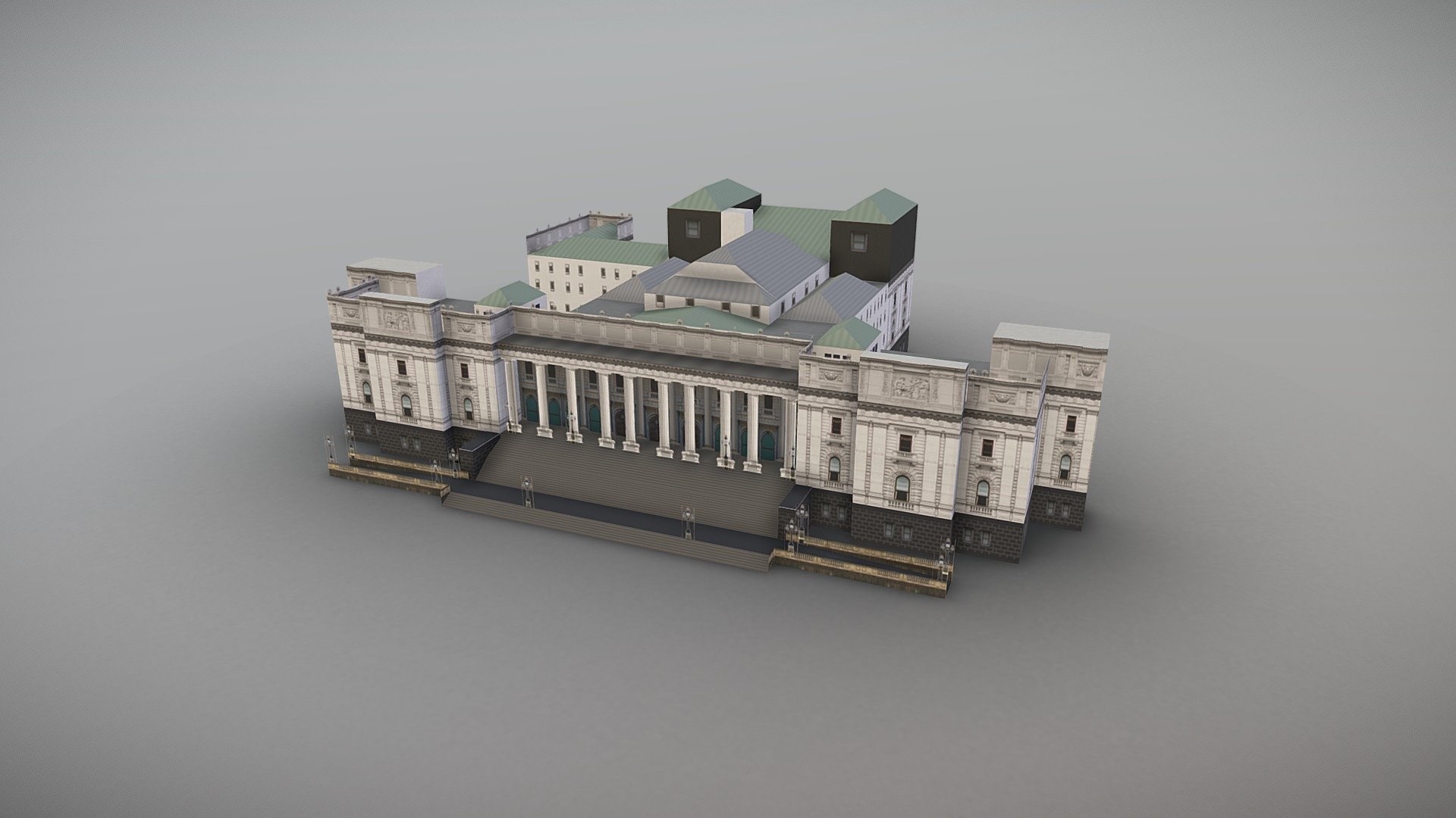 Melbourne Parliament - 3D model by Phuc Nguyen (@phucn) [7abe231 ...